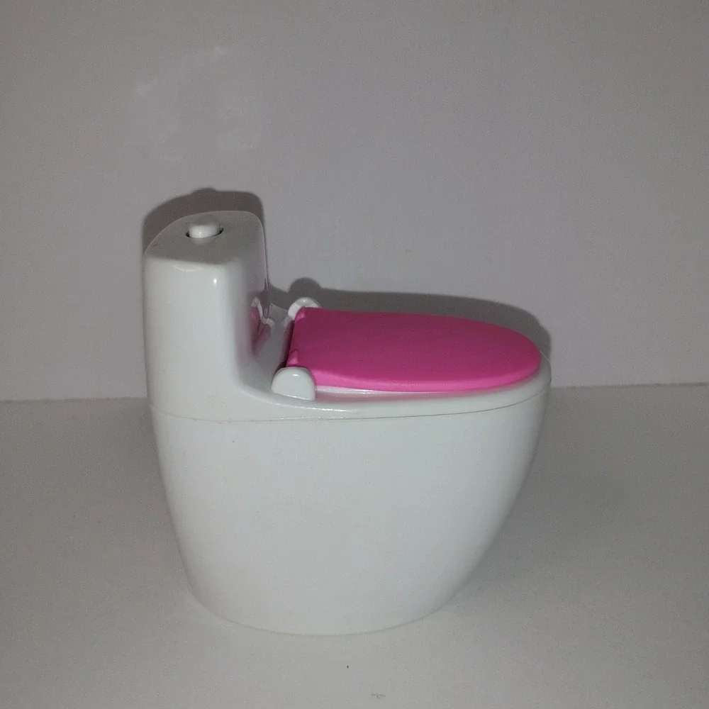Barbie | Toys | Barbie 28 Dream House Dollhouse Toilet With Flushing ...